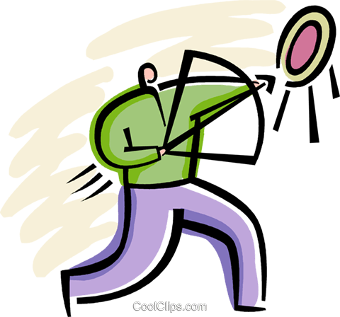 Targets And Objectives Royalty Free Vector Clip Art - Targets And ...