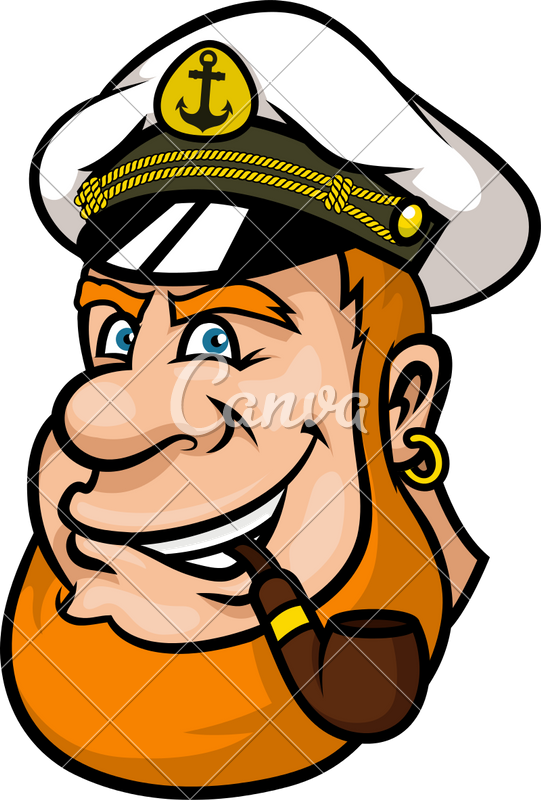 Captain Character - Sea Captain Png - (541x800) Png Clipart Download