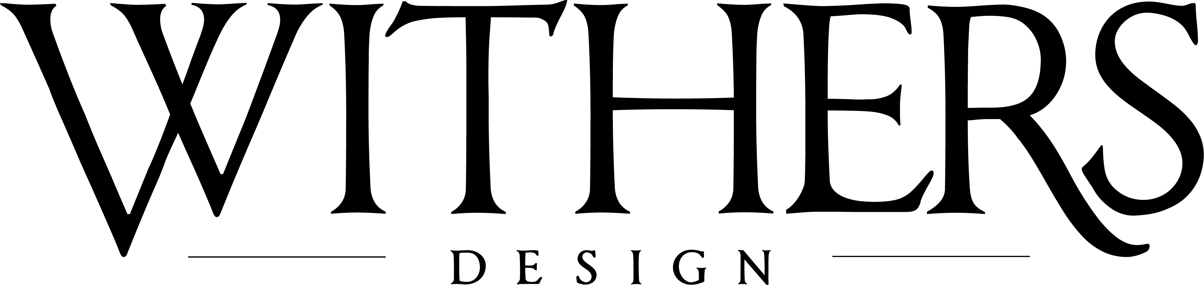 Withers Design - Withers Design - (4094x970) Png Clipart Download