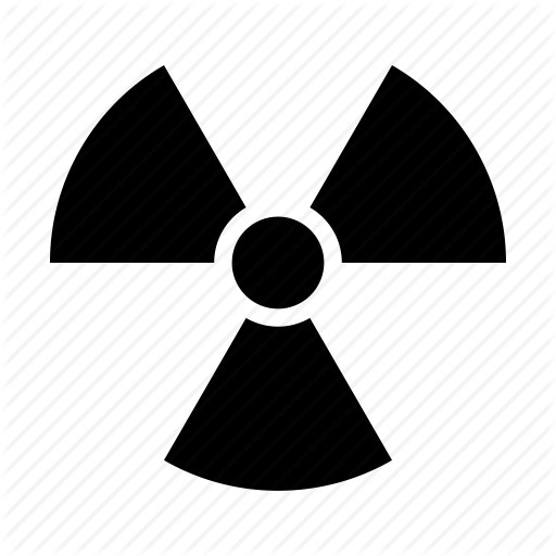 512 X 512 7 - Radiation Symbol - (512x512) Png Clipart Download