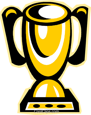 Trophy Royalty Free Vector Clip Art Illustration - Trophy Royalty Free ...