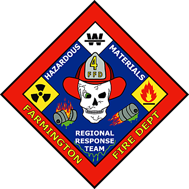 Farmington Fire Dept - Hazmat Team Logo - (379x379) Png Clipart Download