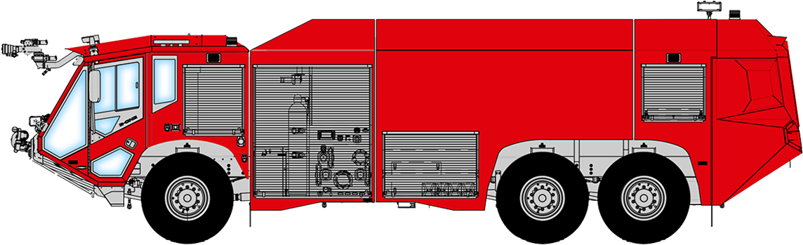 Arff 6 X - E One Arff - (1200x596) Png Clipart Download