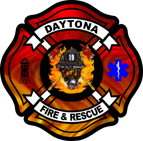 Reflective Fire Department Custom Decal - Tirecoverpro Fire Fighter ...
