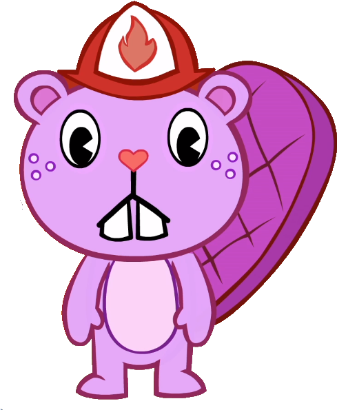 Firefighter Toothy - Happy Tree Friends Toothy - (508x620) Png Clipart ...