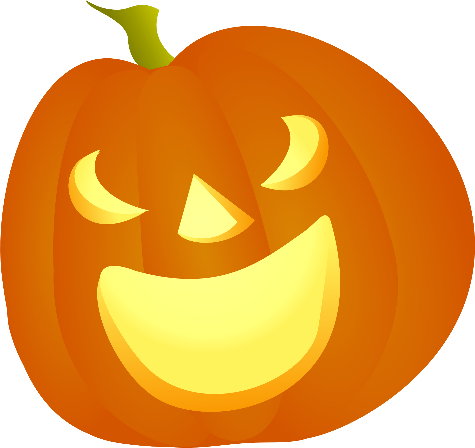 Halloween Pumpkins Clip Art - Halloween Pumpkin Clipart - (2400x2262 ...
