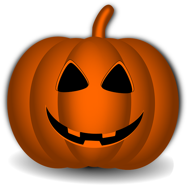 Happy Pumpkin Clip Art At Clker - Happy Face Halloween Pumpkin ...