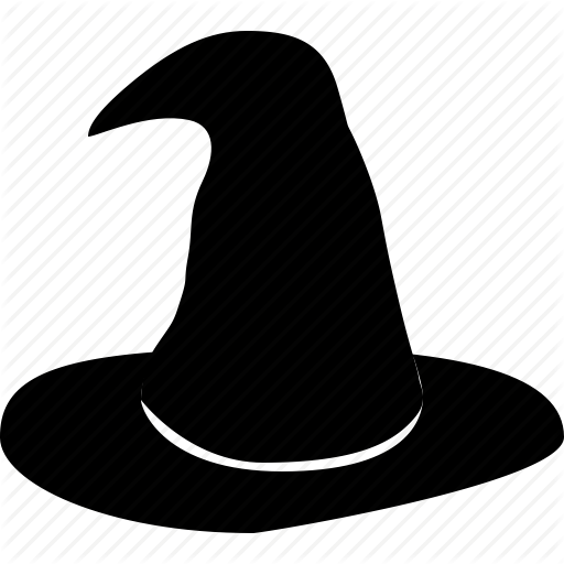 Halloween, Hat, Magic, Scary, Witch Icon - Mage Hat Png - (512x512) Png ...
