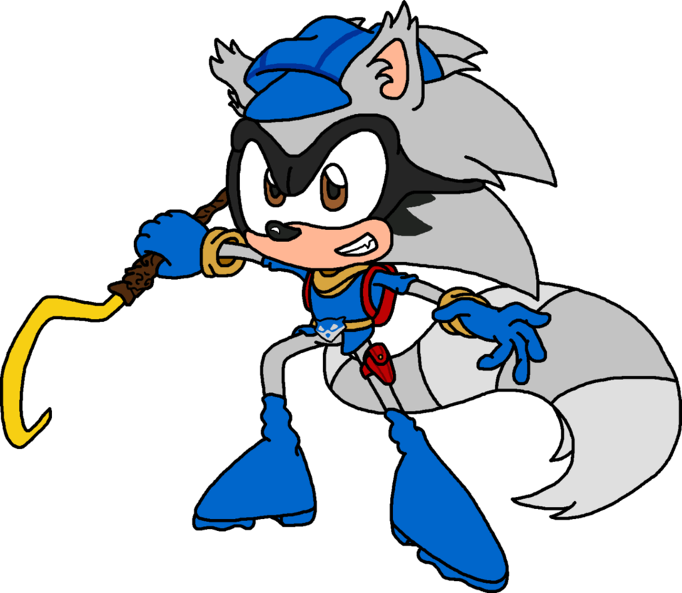 Akuto As Sly Cooper By Slashclaws271 - Cartoon - (958x833) Png Clipart ...