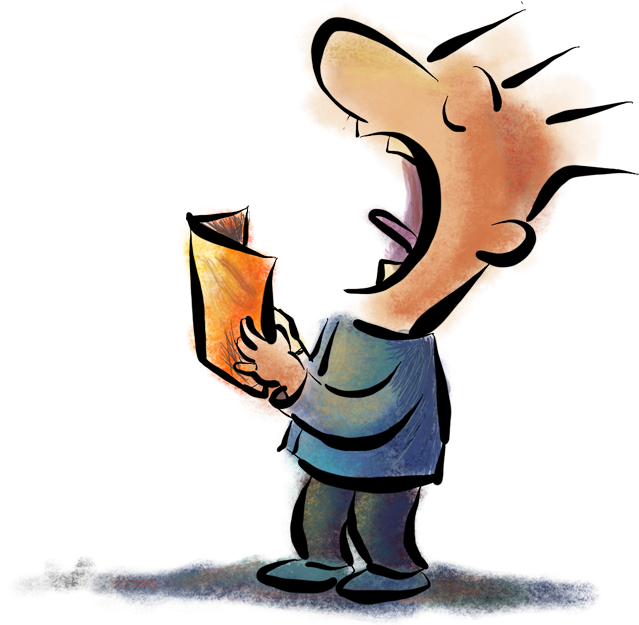 Two Ways To Write A Stunning Report Quickly - Cartoon - (651x656) Png ...