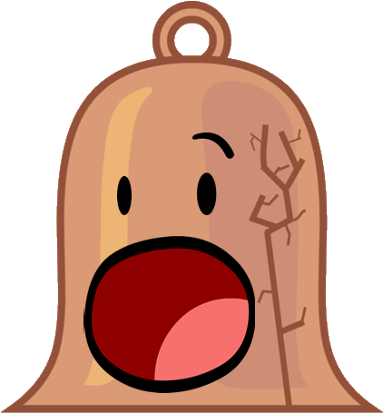 Bell Clipart Cracked - Bell Bfdi Png - (435x466) Png Clipart Download