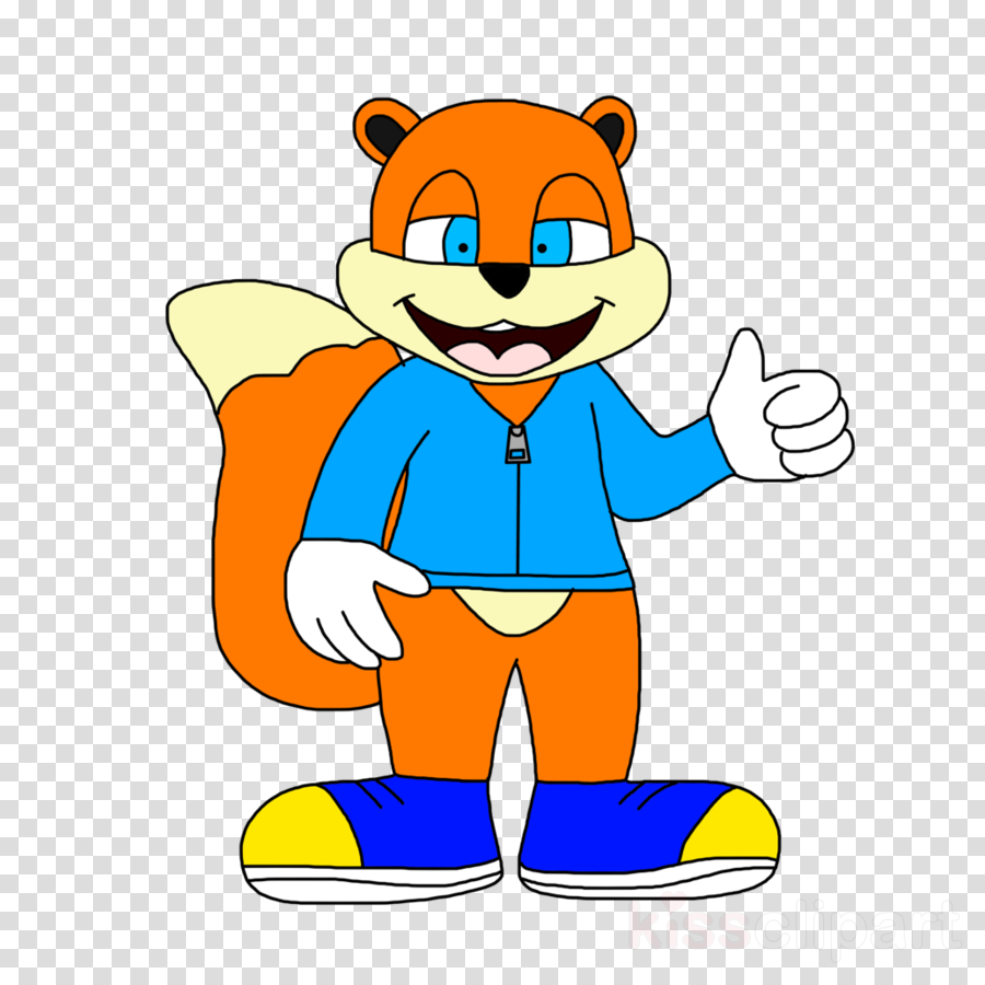 Conker The Squirrel Clipart Conker's Bad Fur Day Conker - Transparent ...