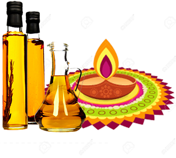 Deepa Oil - Deepavali Rangoli Vector Png - (345x359) Png Clipart Download