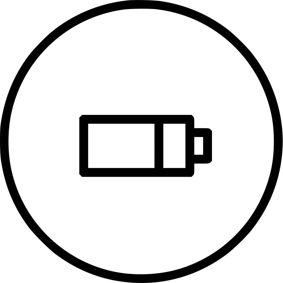 Collection Of Aa - Battery Circle Icon Png - (981x980) Png Clipart Download