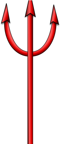 Demon Clipart Devil Pitchfork - Devil Fork Transparent - (640x480) Png ...