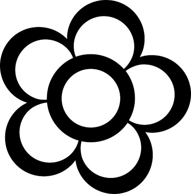 Flash Clipart Gambar - Sketsa Kelopak Bunga - (610x621) Png Clipart ...