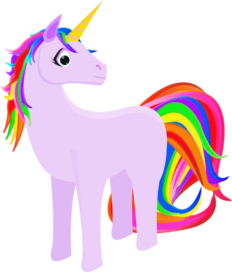 Rainbow Unicorn Clip Art Png - Clip Art - (620x620) Png Clipart Download