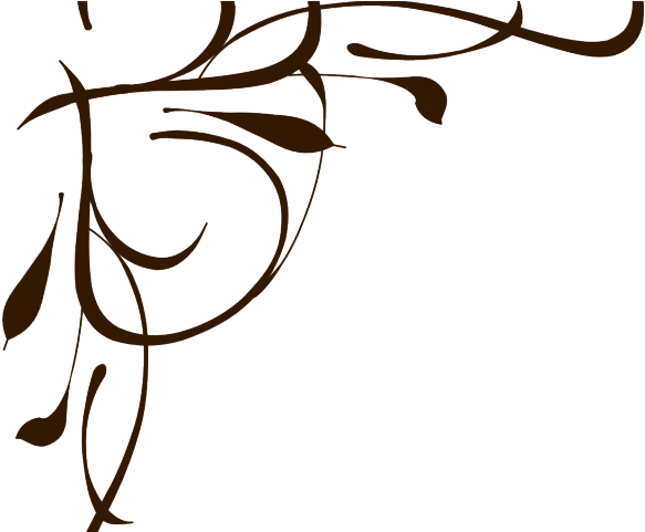 Formal Corner Cliparts - Corner Border For Word - Full Size PNG Clipart ...