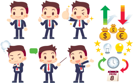 Sales Tracking Templates - Cartoon - (600x275) Png Clipart Download