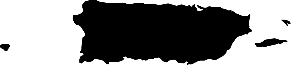 960 X 216 21 - Transparent Puerto Rico Map Png - (960x216) Png Clipart ...