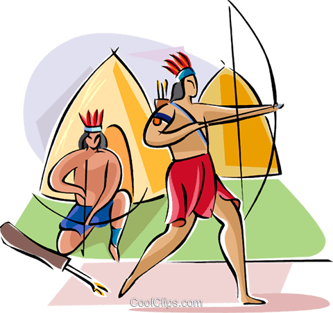 Brazil Dia Do Indio Royalty Free Vector Clip Art Illustration - Brazil ...