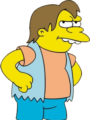Nelson Simpsons - (310x415) Png Clipart Download