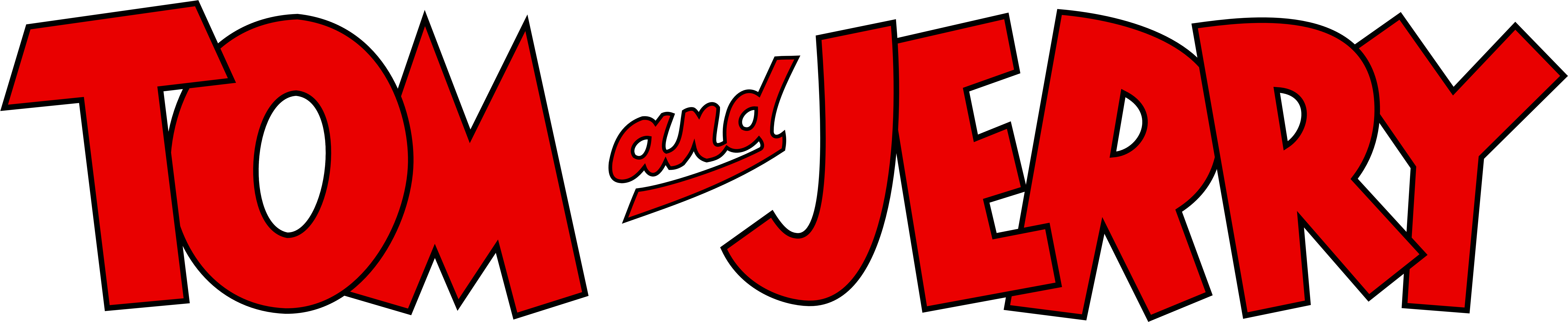 Tom And Jerry Logo Png - (8775x1939) Png Clipart Download