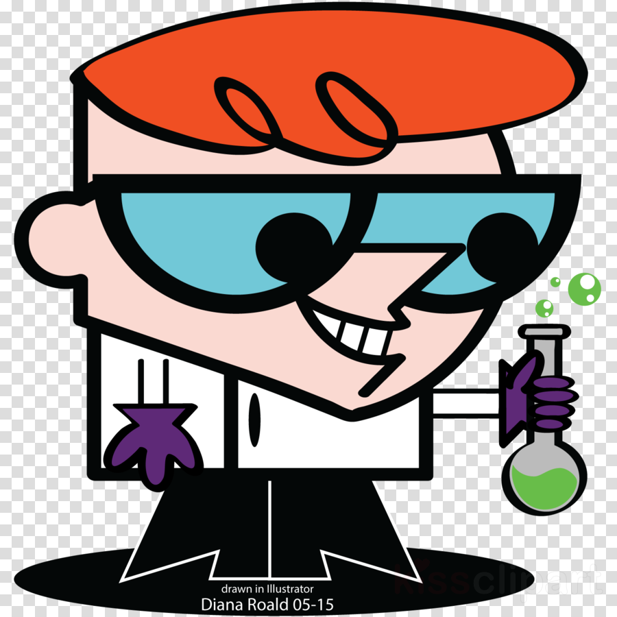 Dexter Cartoon Network Clipart Mandark Major Glory - Dexter Scientist ...