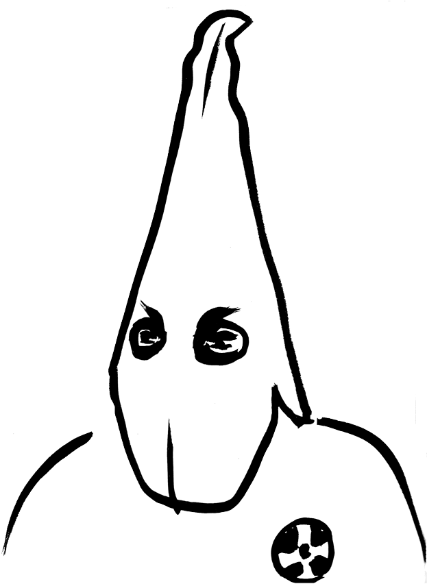 Kkk Symbol Png - Line Art - (1200x884) Png Clipart Download