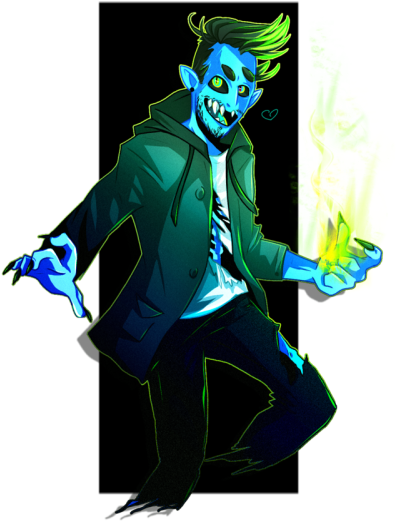 Jacksepticeye Monster Prom - (400x546) Png Clipart Download
