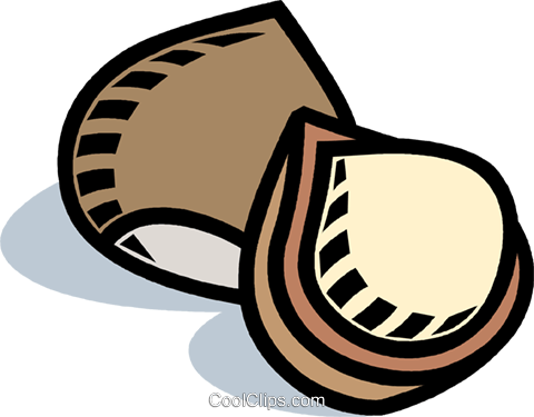 Chestnuts Royalty Free Vector Clip Art Illustration - Chestnuts Royalty ...