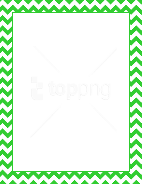 Free Png Lime Border Frame Png - Free Border Chevron Yellow - Full Size ...