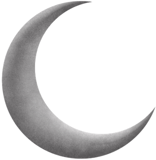 Silver Grey Moon Crescent Transparent Png Stickpng - Crescent Moon ...