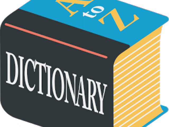 Unique Clipart Dictionary - Box - (640x480) Png Clipart Download