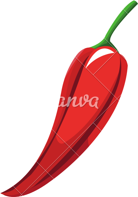 Red Chili Pepper Vector - Red Chili Pepper Vector - (800x800) Png ...
