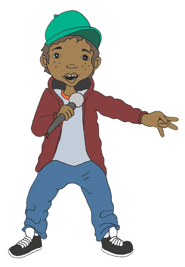 Character Creation Competition Notupinsmokes Actvity - Rapper Cartoon ...