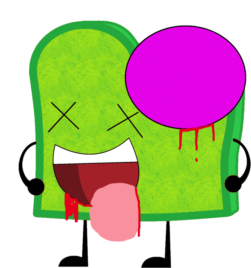 Toast As A Zombie Vector By Thedrksiren - Object Mayhem Evil Tune ...
