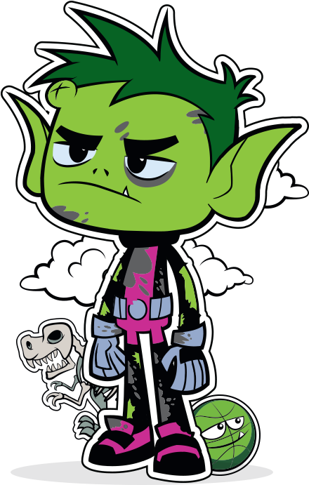 Beast Boy - (565x803) Png Clipart Download