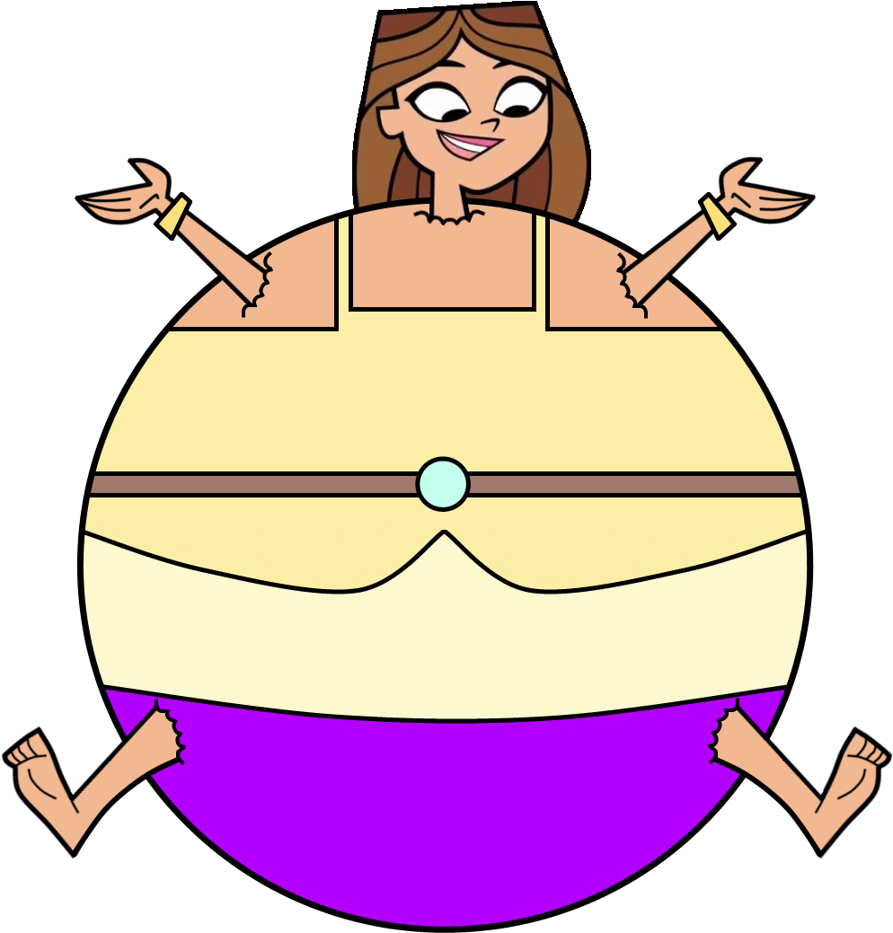 Total Drama Taylor Inflation - (1039x1085) Png Clipart Download