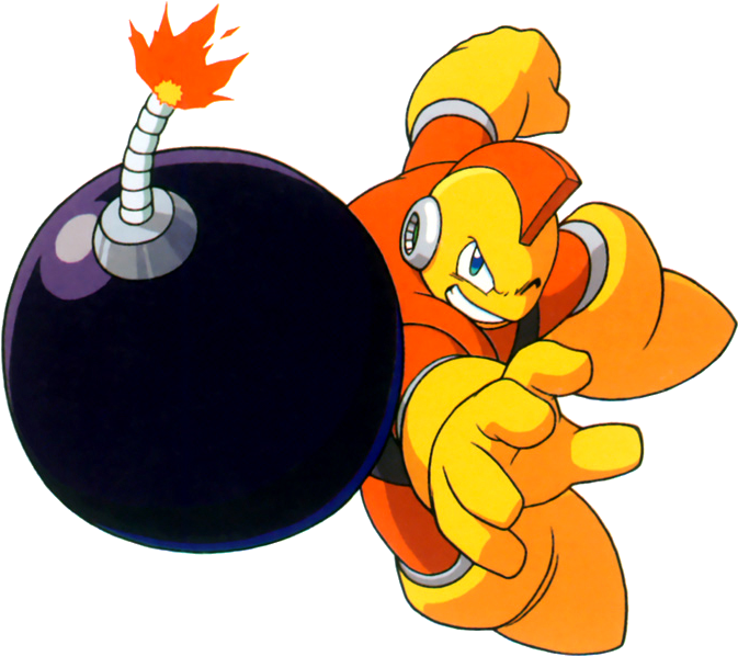 Bomb Man - Bomb Man Mega Man - Full Size PNG Clipart Images Download