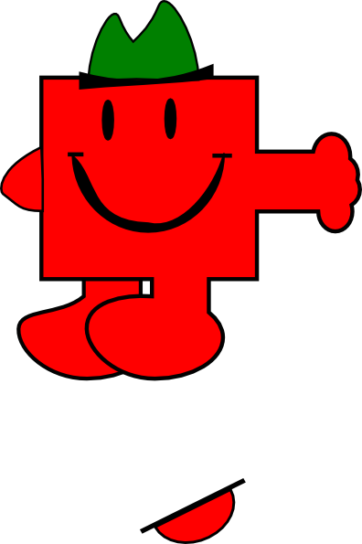 Mr Strong Clip Art At Clker - Child - (396x595) Png Clipart Download