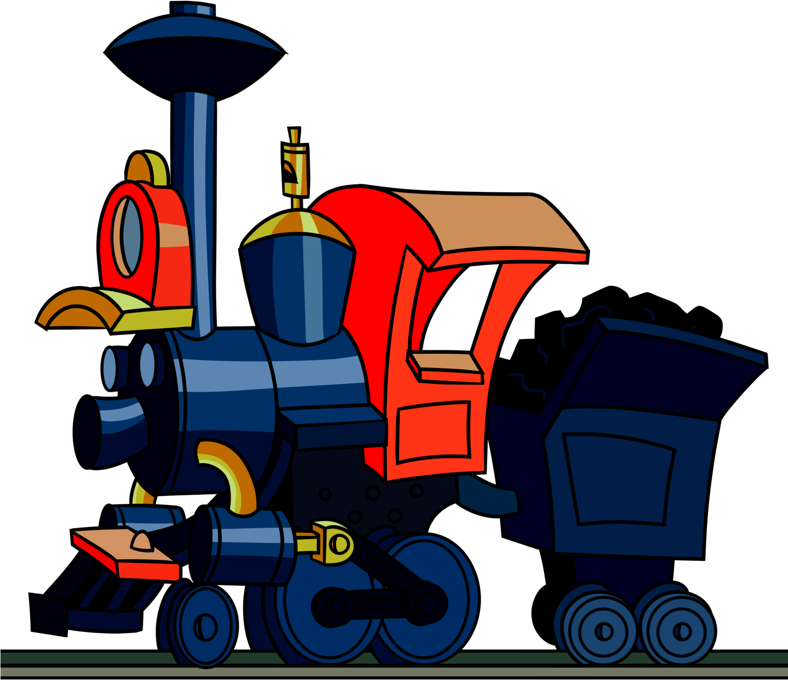 Lipart Images Black And White - Casey Jr - (1600x1417) Png Clipart Download