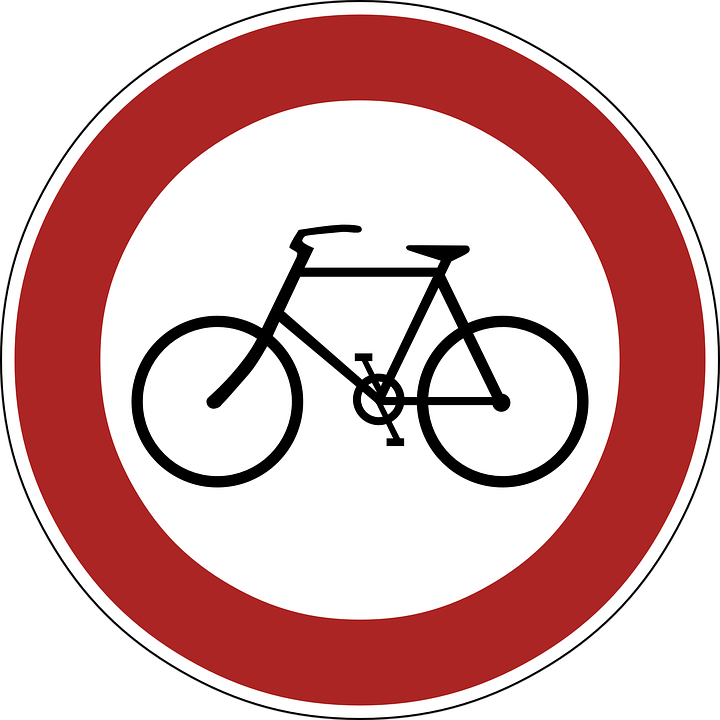 Download - Bicycle Parking Sign Vector - (720x720) Png Clipart Download