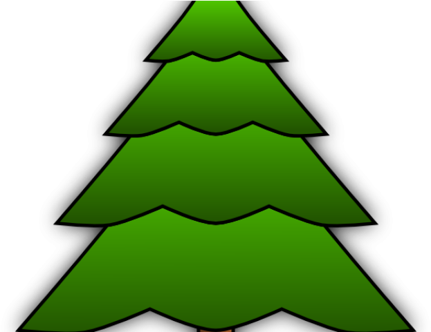 Tree Clipart Clipart Easy Cartoon - Clip Art Evergreen Tree - (640x480 ...