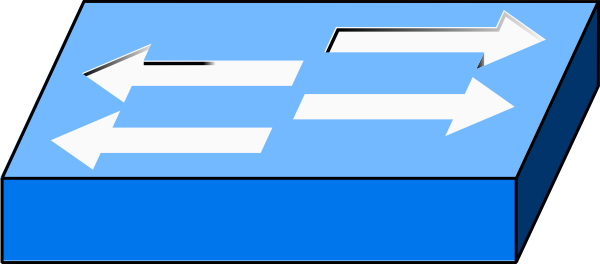 Switch Clip Art - Simbolo Switch Cisco - (600x264) Png Clipart Download