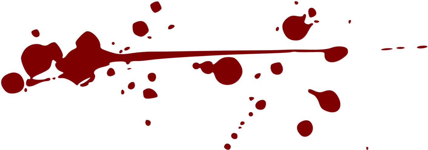 Transparent Blood Splatter Png - Blood Splatter From Sword - Full Size ...