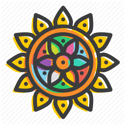 Diwali Clipart Rangoli - Diwali Rangoli Designs Easy - (512x512) Png ...