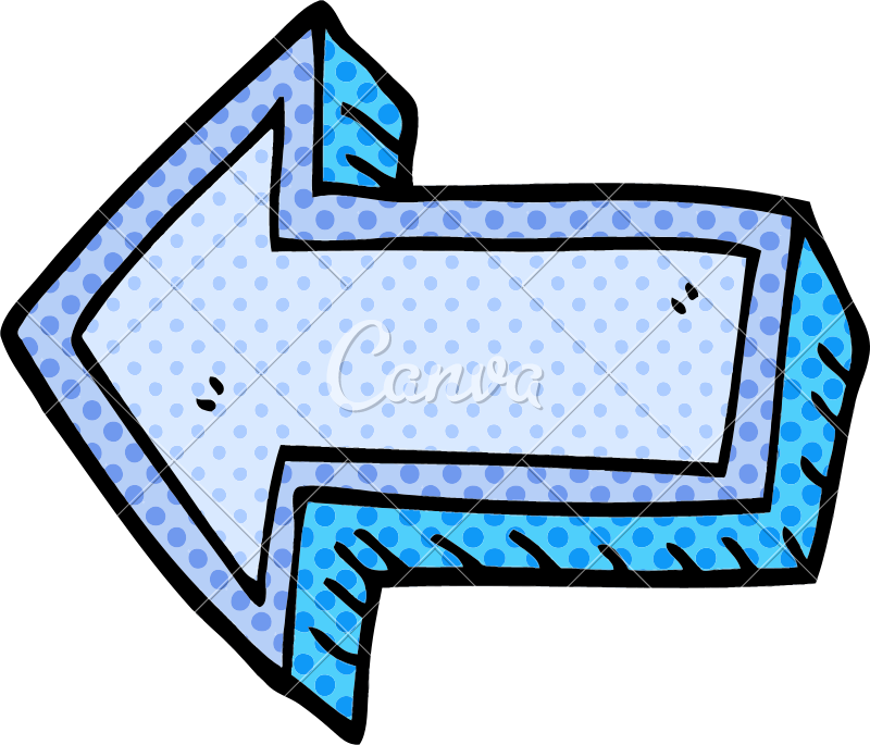 Cartoon Doodle Arrow Icon - Cartoon Doodle Arrow Icon - Full Size PNG ...