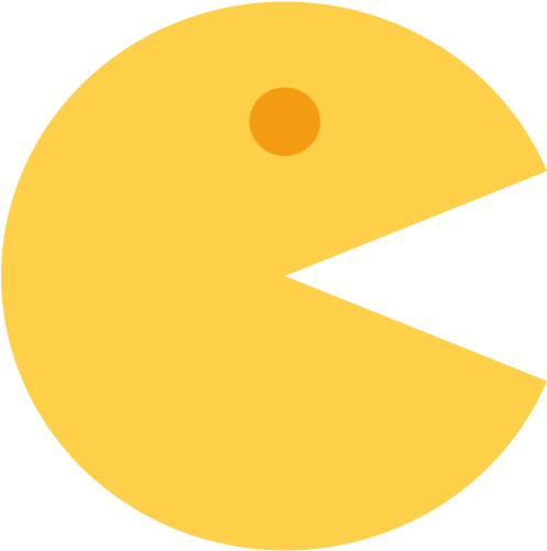Pacman Gif Transparent - Pacman Png Icons - (496x512) Png Clipart Download