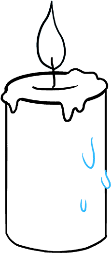 Candles Drawing Png - Candle Images For Drawing - (680x678) Png Clipart ...